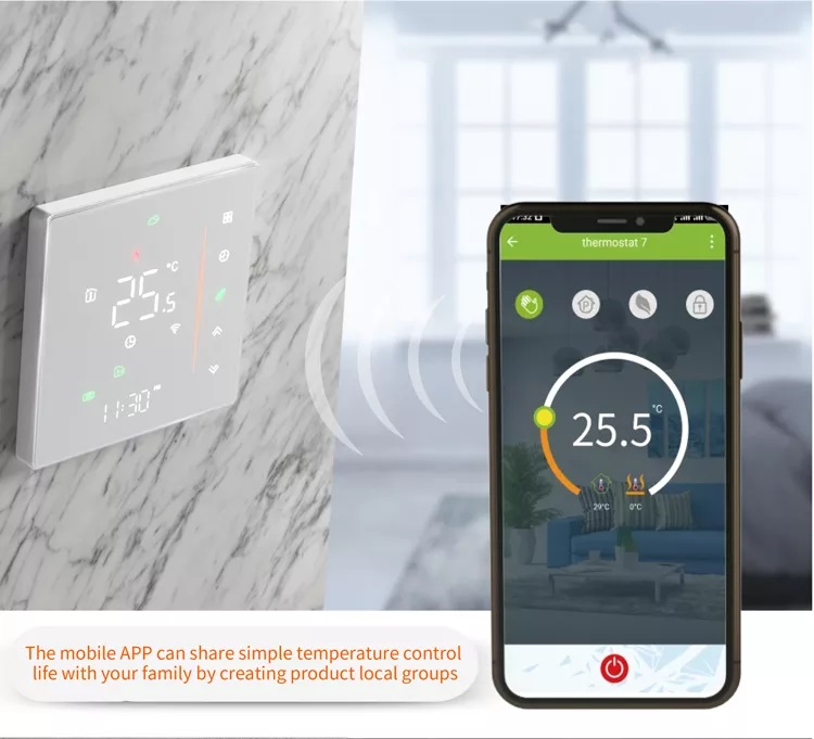 Smart Heating Programmable Home Thermostat