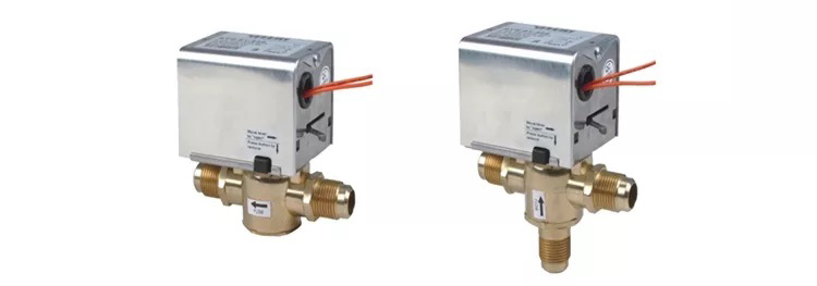 2 Way 3 Way Motorized Zone Valve Actuator With Flare Thread