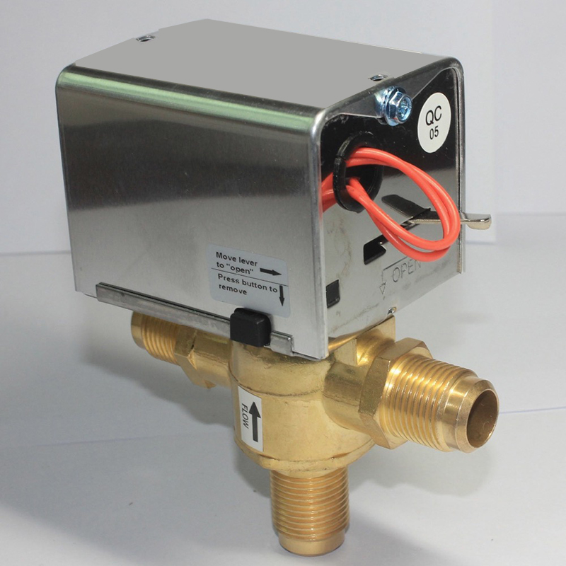 2 Way 3 Way Motorized Zone Valve Actuator With Flare Thread