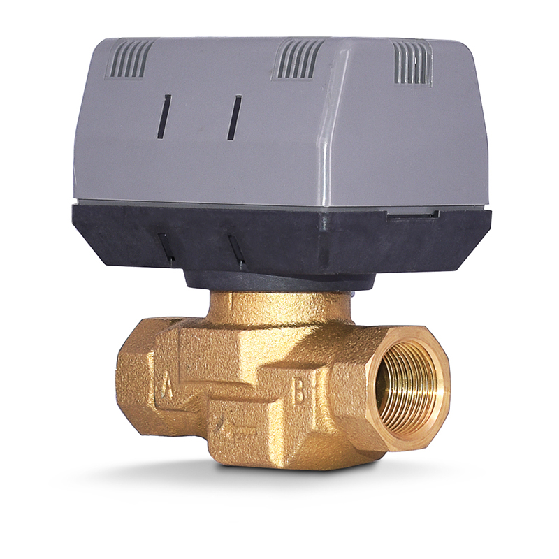 Electric 2 Way 3 Way Motorized Zone FCU Valve