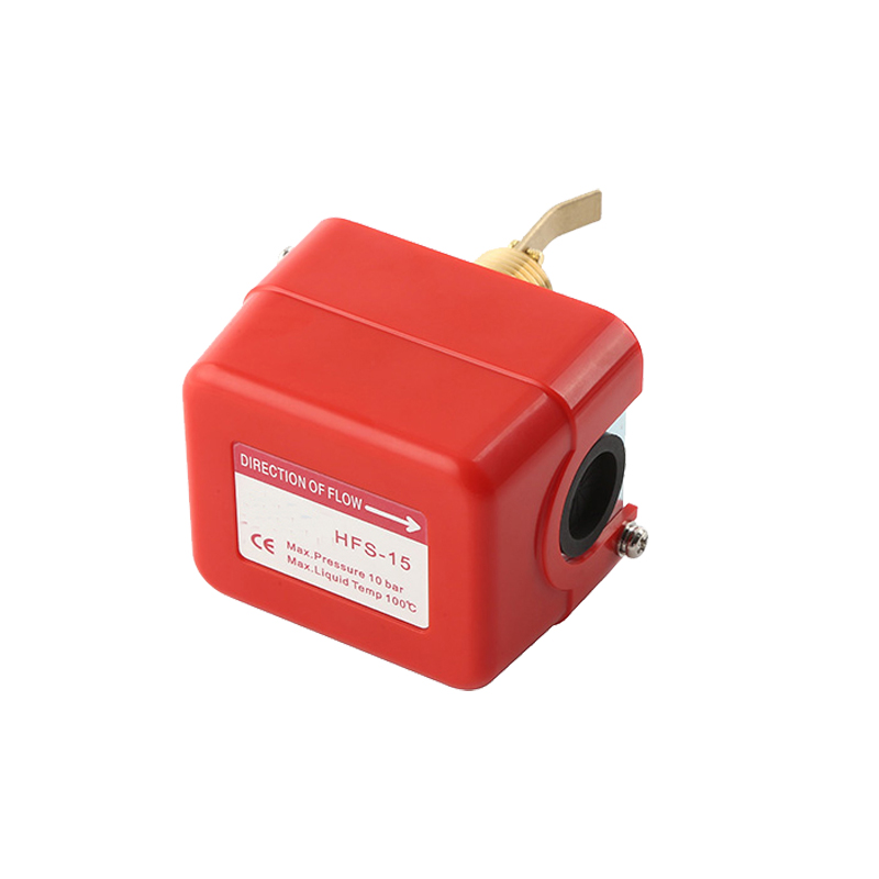 Red Water/ Liquid Flow Switch With Stainless Steel Paddle