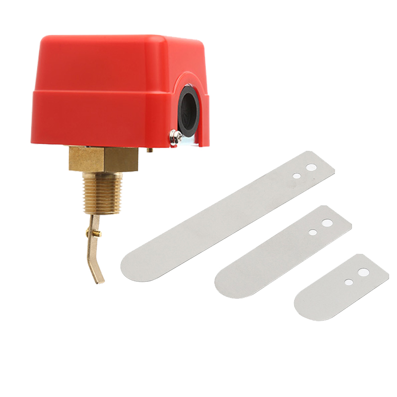 Red Water/ Liquid Flow Switch With Stainless Steel Paddle