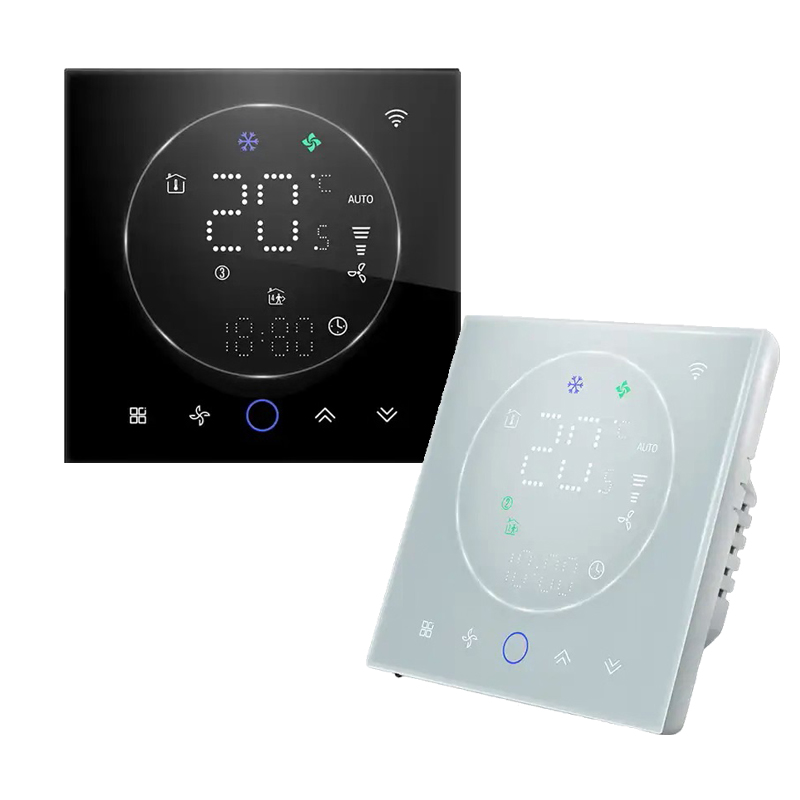 New Arrival Color Display Heating And Cooling FCU Thermostat
